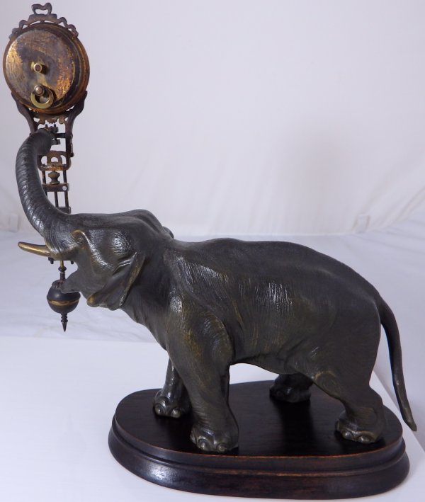 Antique Elephant Mystery Clock. Junghans, Germany. Circa 1900 | Ian ...