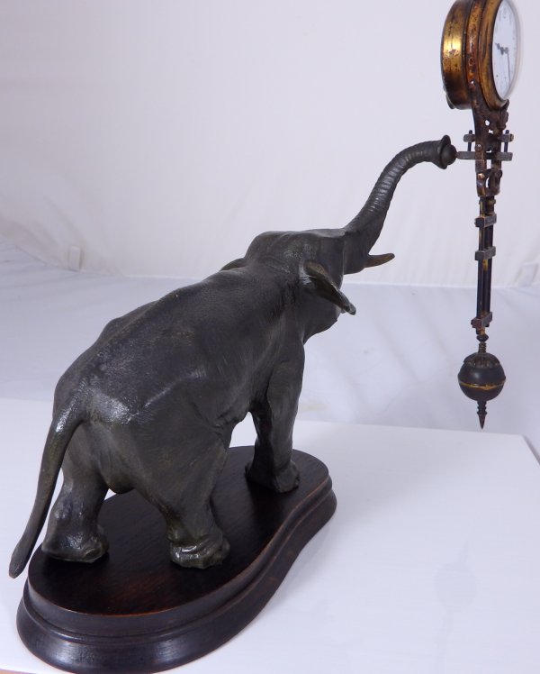 Antique Elephant Mystery Clock. Junghans, Germany. Circa 1900 | Ian ...