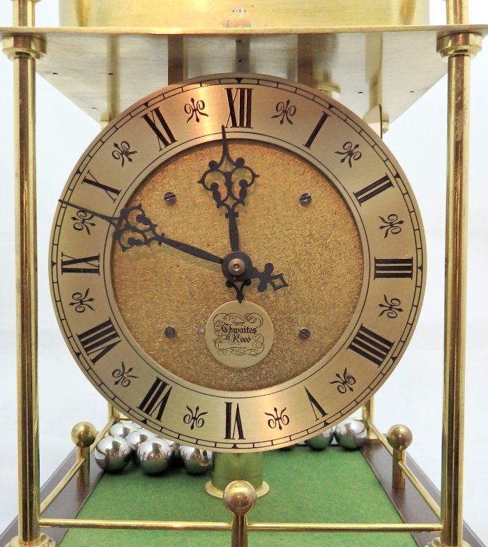 Vintage Limited Edition Spheroid Weight Clock. Thwaites & Reed. London ...
