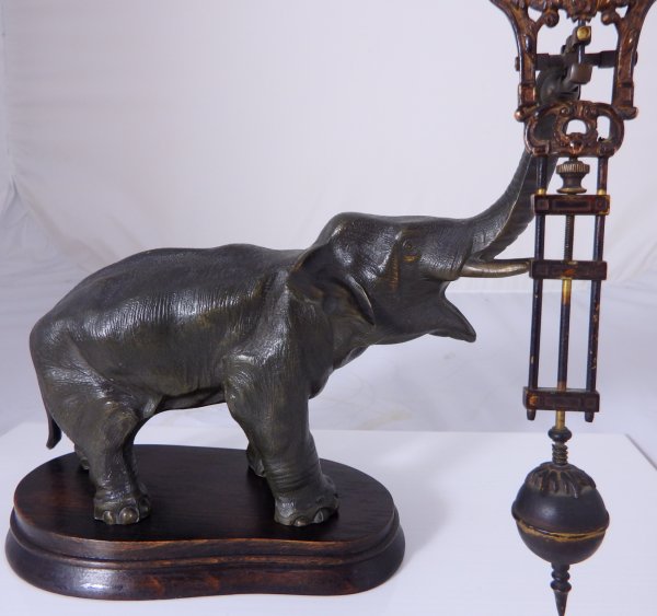 Antique Elephant Mystery Clock. Junghans, Germany. Circa 1900 | Ian ...